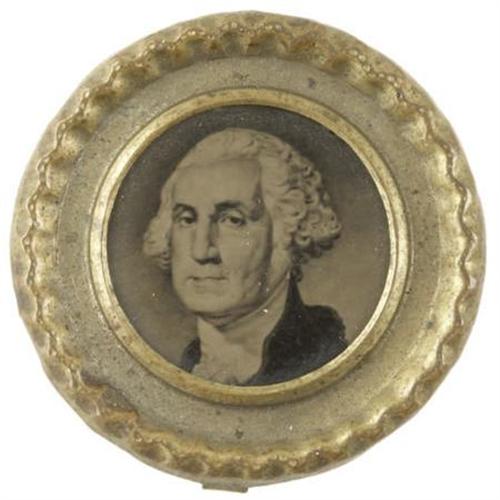 George Washington Ferrotype Lapel Pin