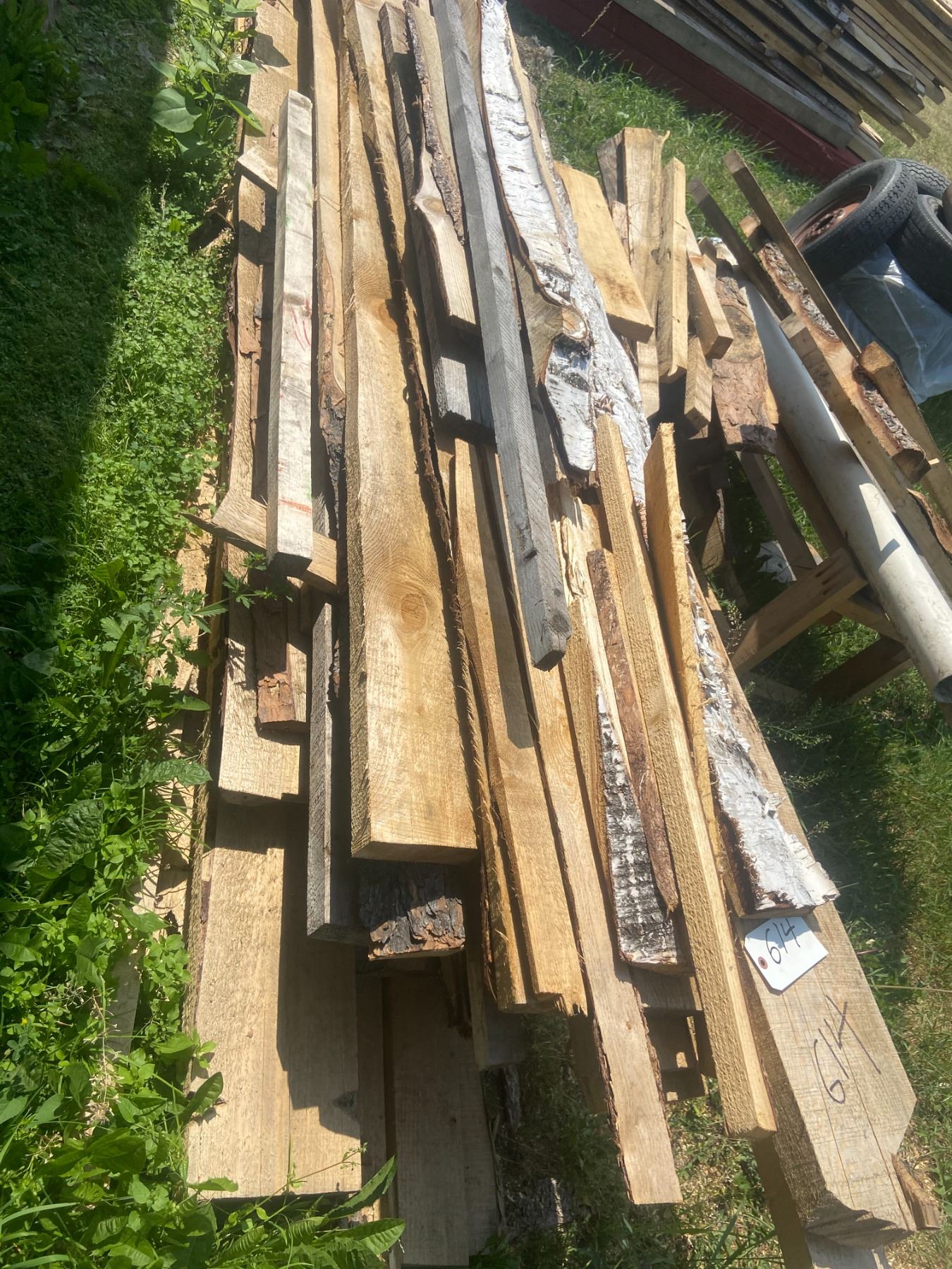 Assorted Rough Lumber 2 6 2 4 6 To 10 Lengths ITEM OFF SITE Assorted Rough Lumber 2 6 2 4 6 To 10 Lengths ITEM OFF SITE