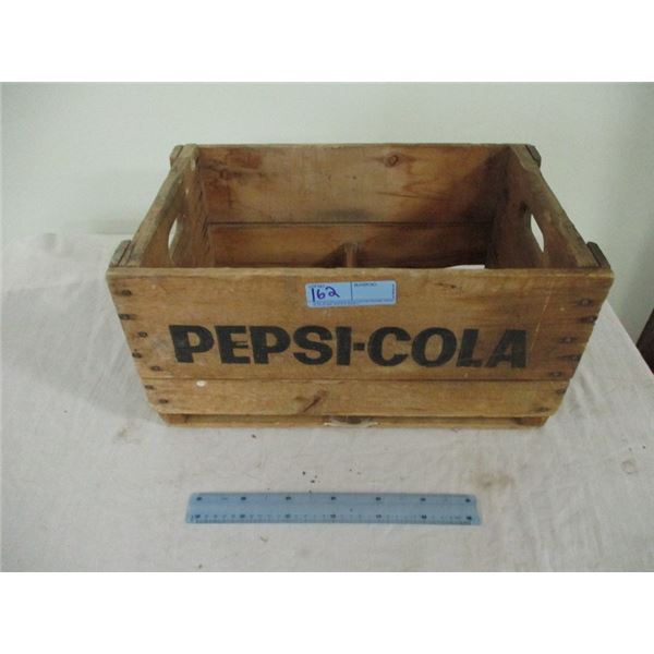 Wooden Pepsi crate