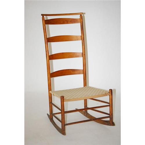 SHAKER #5 LADDERBACK TAPE SEAT ROCKER - M