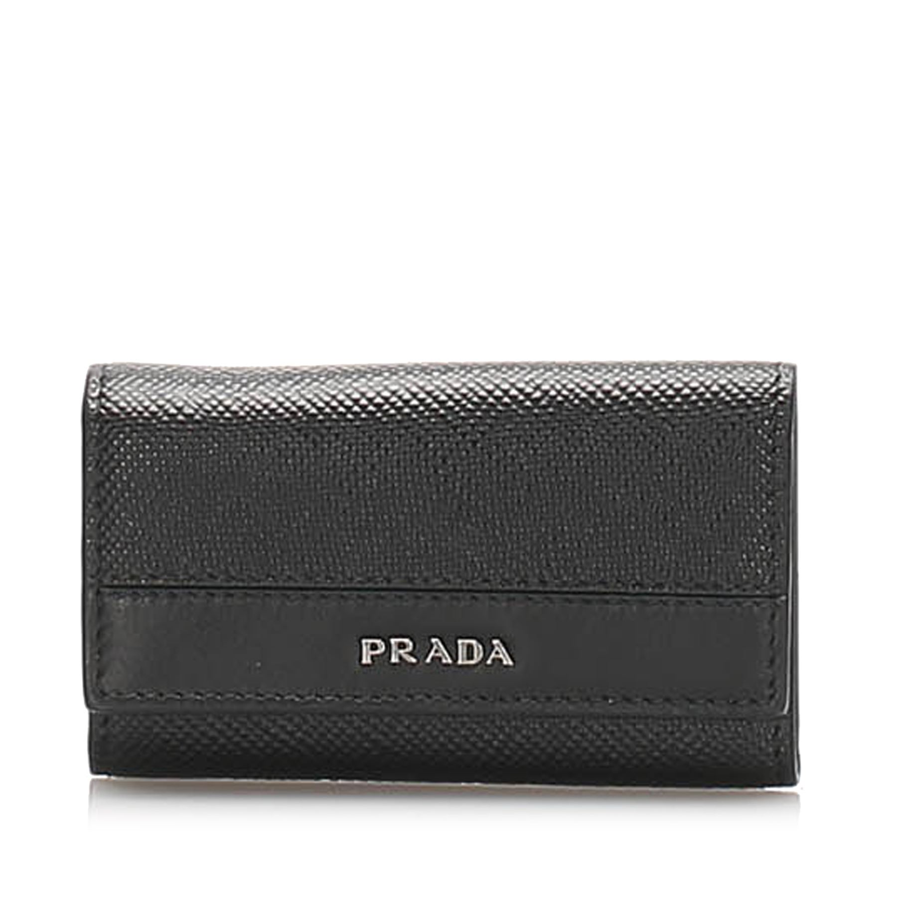 Authentic Prada Saffiano Key Case