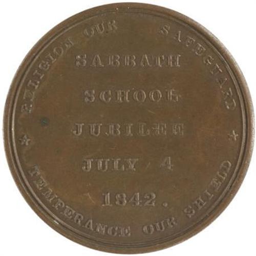 1842 William Henry Harrison Token