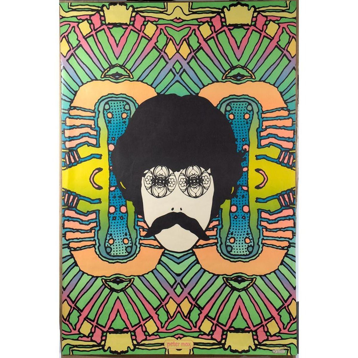 Peter Max-/Self Portrait