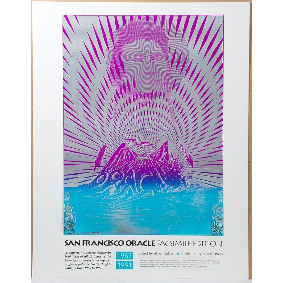 (26) San Francisco Oracle Facsimile Edition Posters