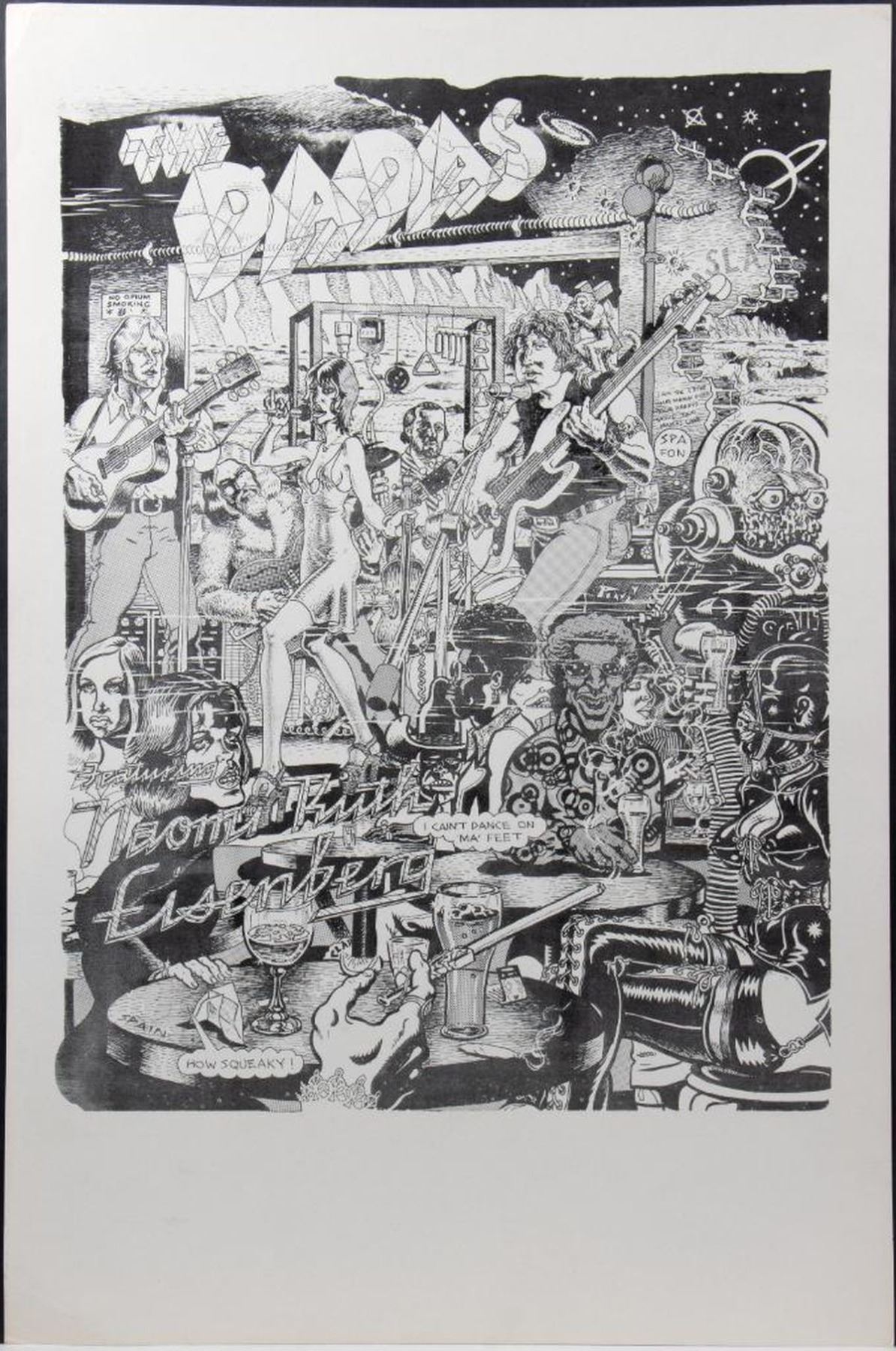 (15) The Dadas & Naomi Ruth Eisenberg Punk Rock Posters