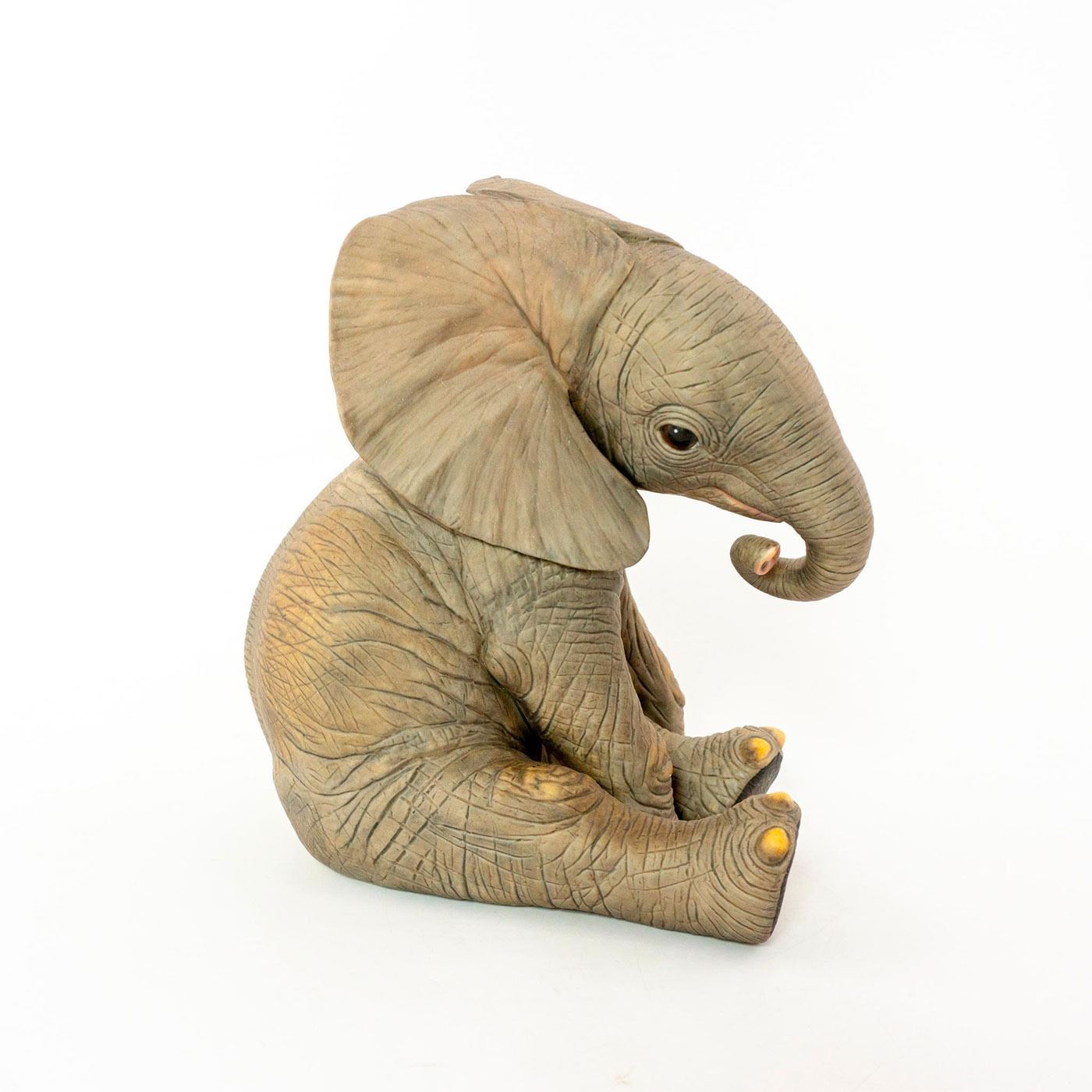 Lenox African Elephant Calf Porcelain Figurine
