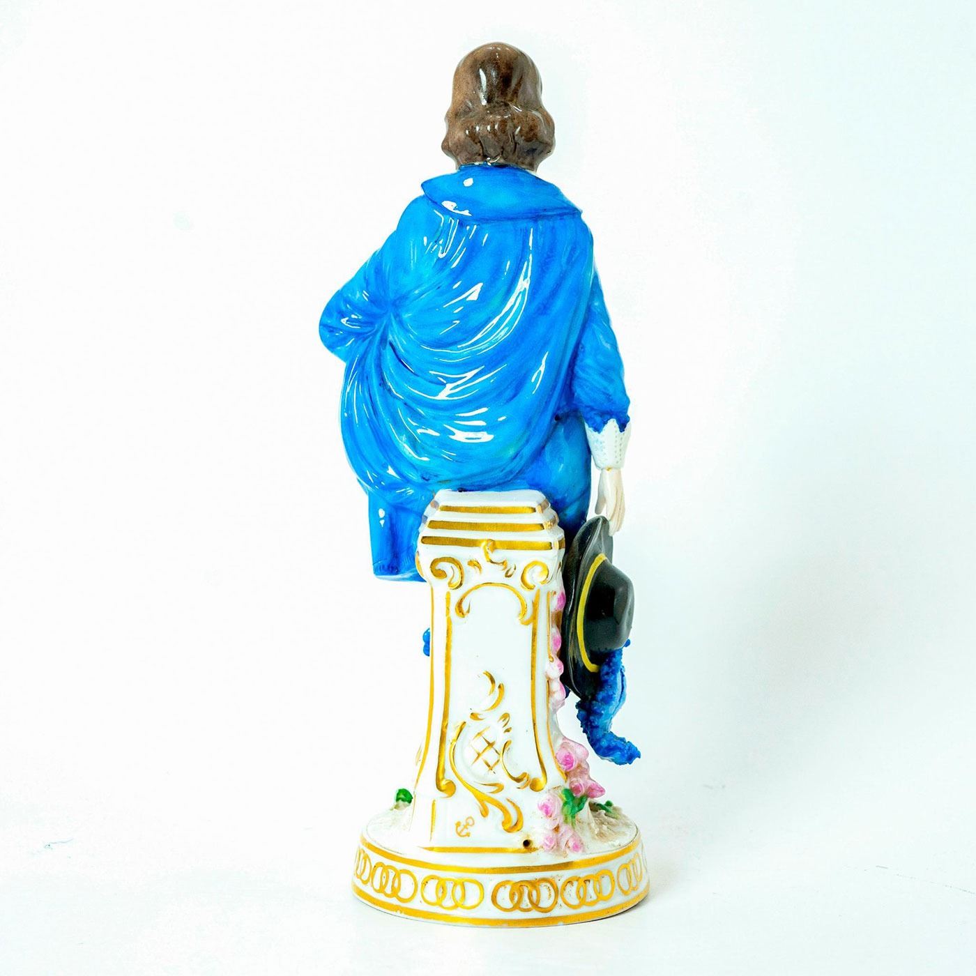 Vintage German Porcelain Figurine, Blue Boy