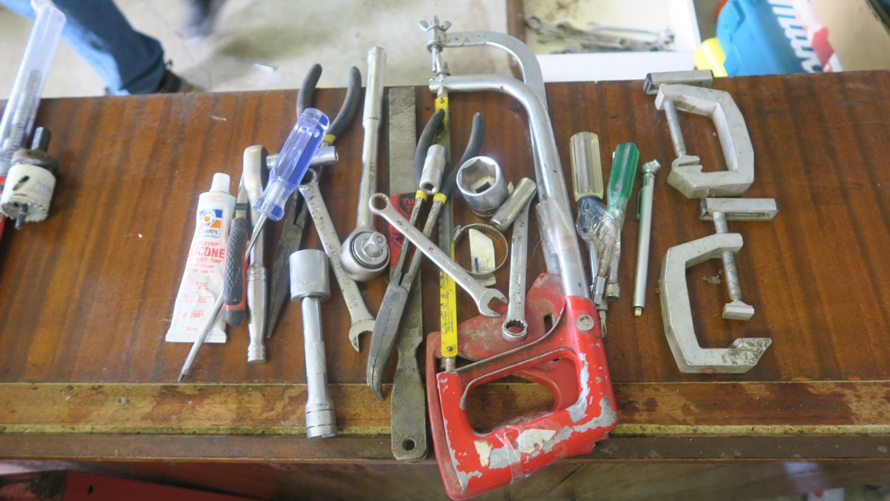 HACK SAW, CLAMPS, PLIERS - Schmalz Auctions