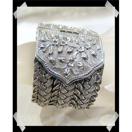 HUGE Woven Sterling Silver Latch #1985308