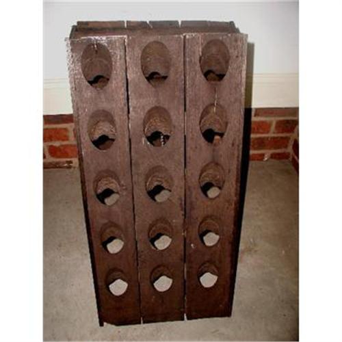 French Champagne Wine Riddling Rack 19th #1989727