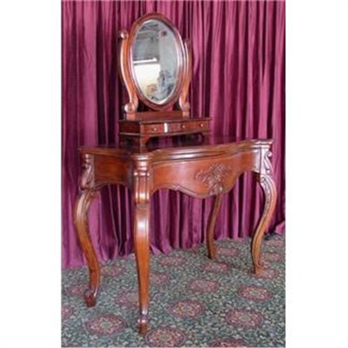 QUEEN ANN VICTORIAN STYLE DRESSER VANITY #1996010