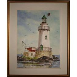 Lighthouse Point, Original by Richard Cornwell #1953462