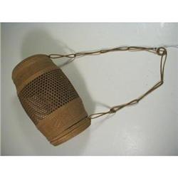WOVEN BARREL SHAPE CRICKET BASKET #1970656