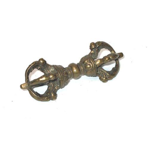 Tibetan Bronze Jajra Five Point Symbols "Jina" #1972658