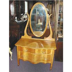 Beautiful Circa 1905 Maple Princess Dresser #1994289