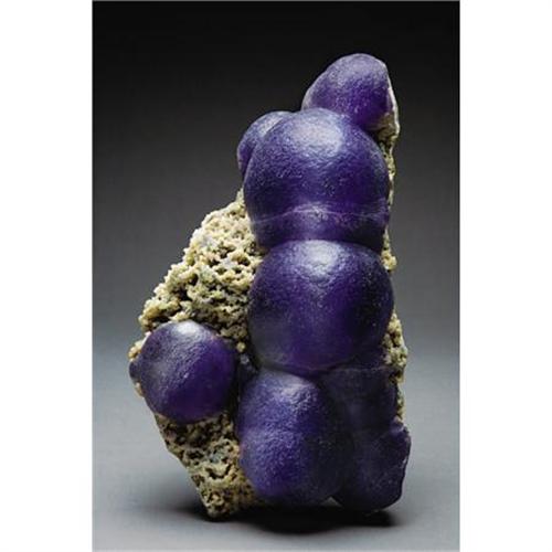 DEEP PURPLE BOTRYOIDAL FLUORITE