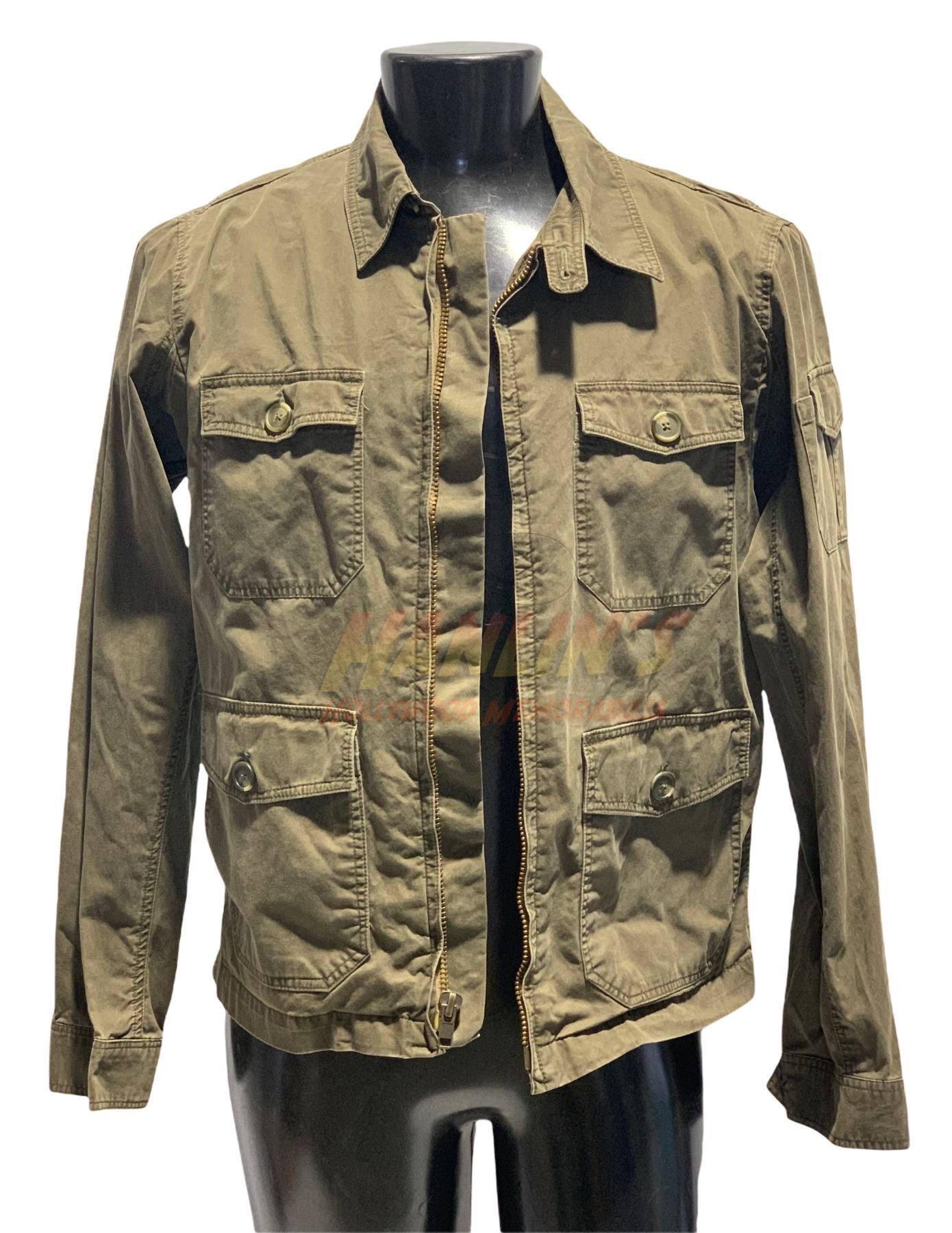 Greenland (2020) - John Garrity Hero Green Jacket