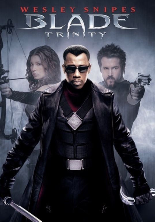 Blade: Trinity (2004) - Hannibal King (Ryan Reynolds) And Blade's (Wesley Snipes) The BEEF EATER #1