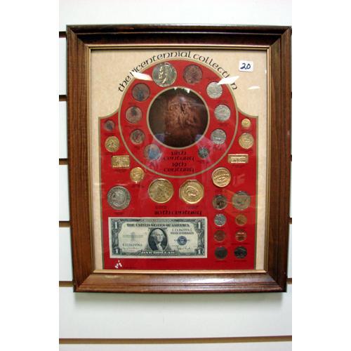 The Bicentennial Collection in Wooden Frame