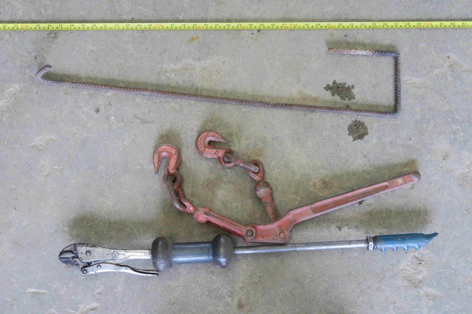 chain binder & 5th wheel puller