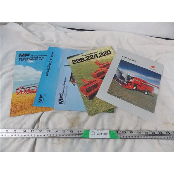 Massey Ferguson Brochure Bodnarus Auctioneering
