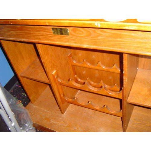 4 in 1 oak gaming table/bar by Elephant Balls Mfg. Craps, Roulette ...