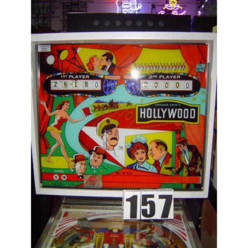 Chicago Coin's Hollywood pinball machine