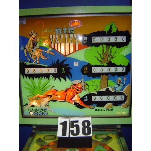 Chicago Coin's Big Valley pinball machine