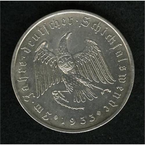 Germany 1933 Adolf Hitler Silver Medal