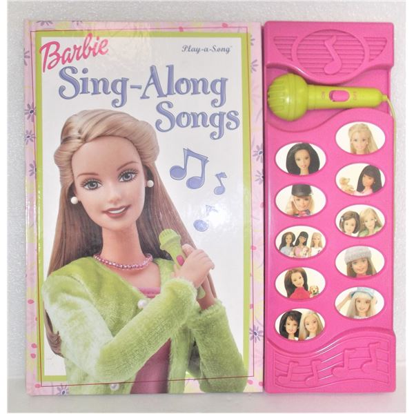 Barbie Sing-Along Songs Book