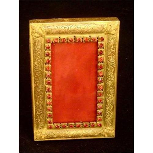 Antique Gilt and Paste Picture Frame #2076637