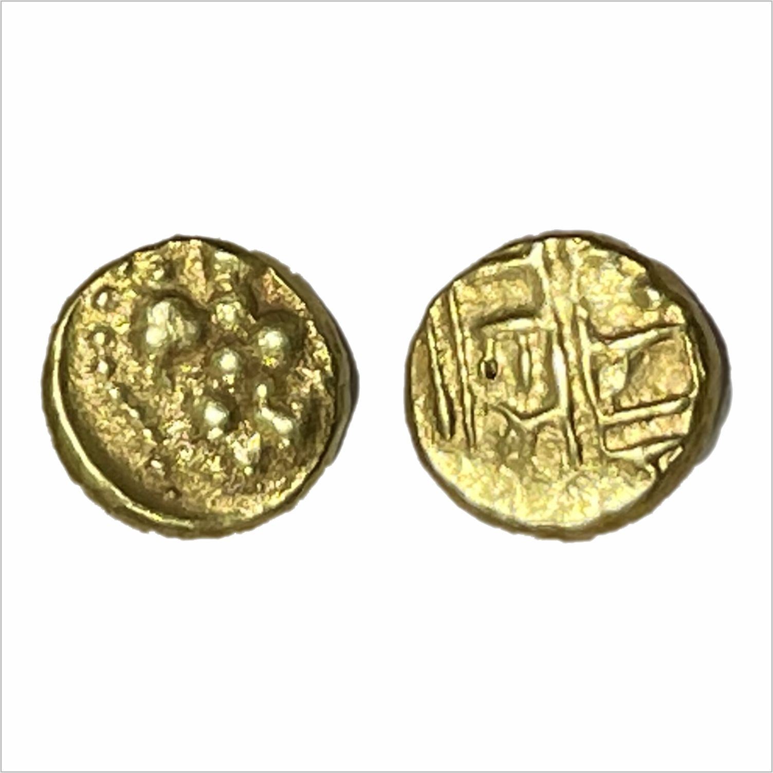 Vijayanagar, Tuluva Dynasty, Krishna Devaraya (1509-1529 AD), Gold ½ ...