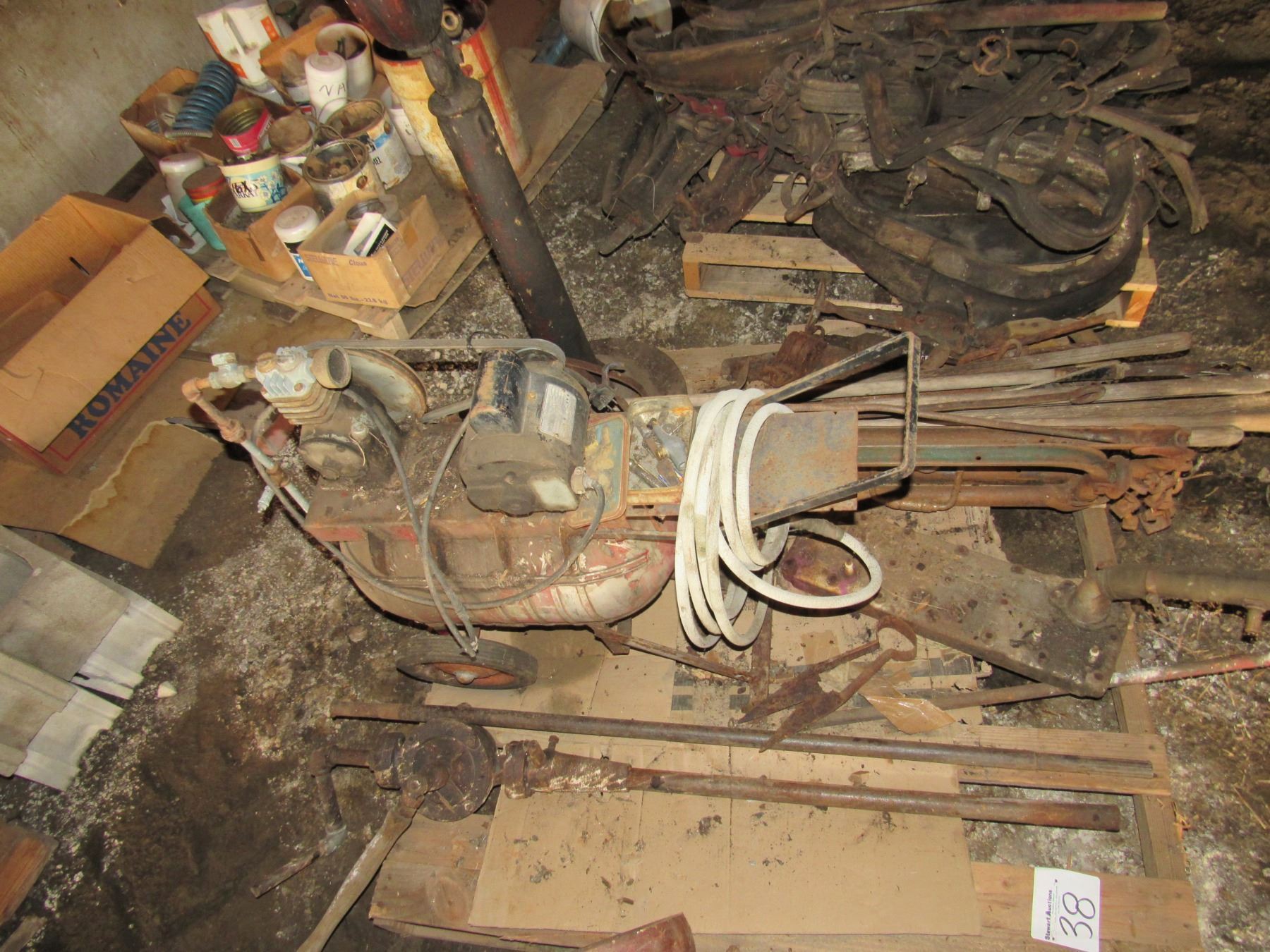 Forge Blower, Barrel Pump, Etc.