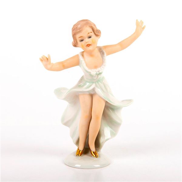 Wallendorf Porcelain Figurine, Dancer Girl Wallendorf Porcelain Figurine, Dancer Girl