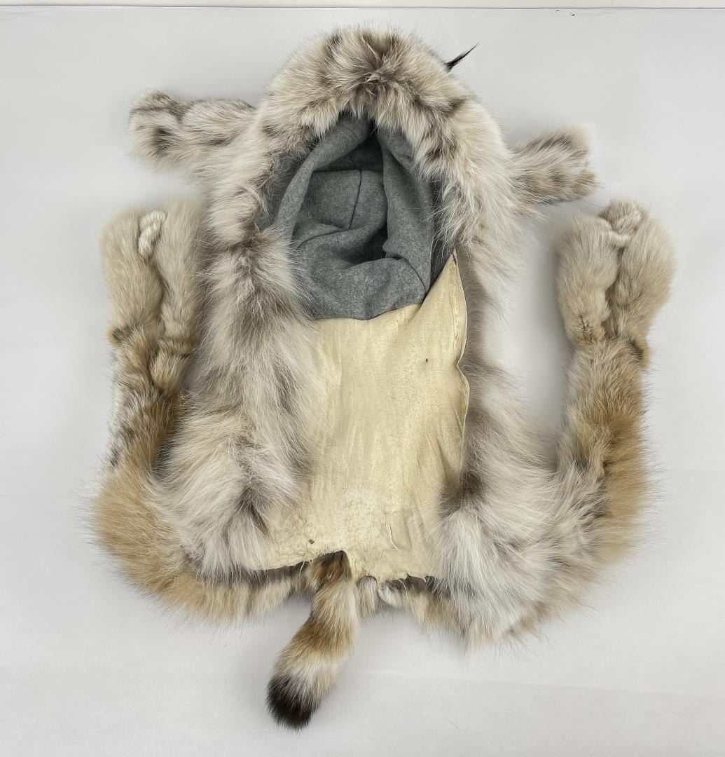 Rendezvous Native American Lynx Headdress Hat