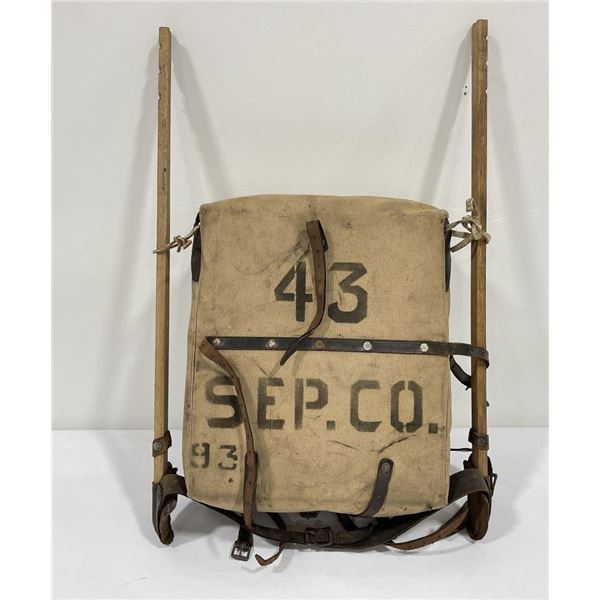 Spanish American War Khaki Backpack