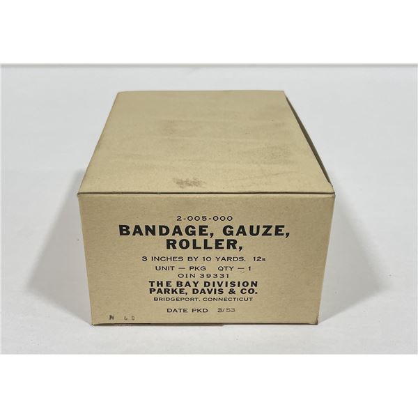 US Army Medical Gauze Roller Bandages
