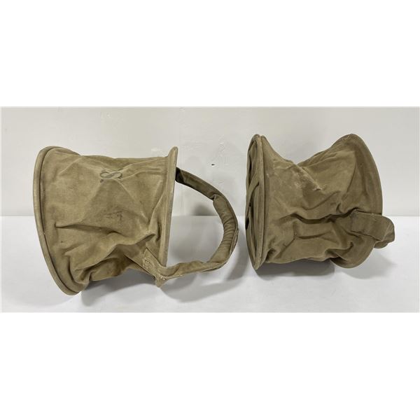 Pair of WW2 US Army Cavalry Water Buckets