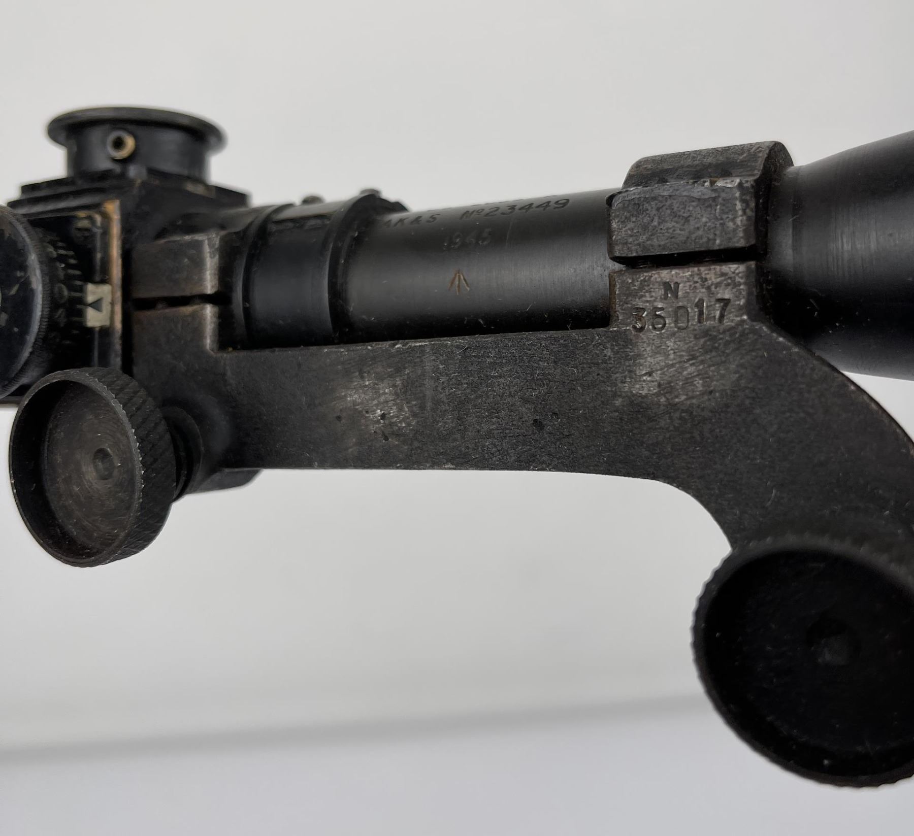 WW2 Enfield Sniper Rifle Scope 32 MK III MK3 1945