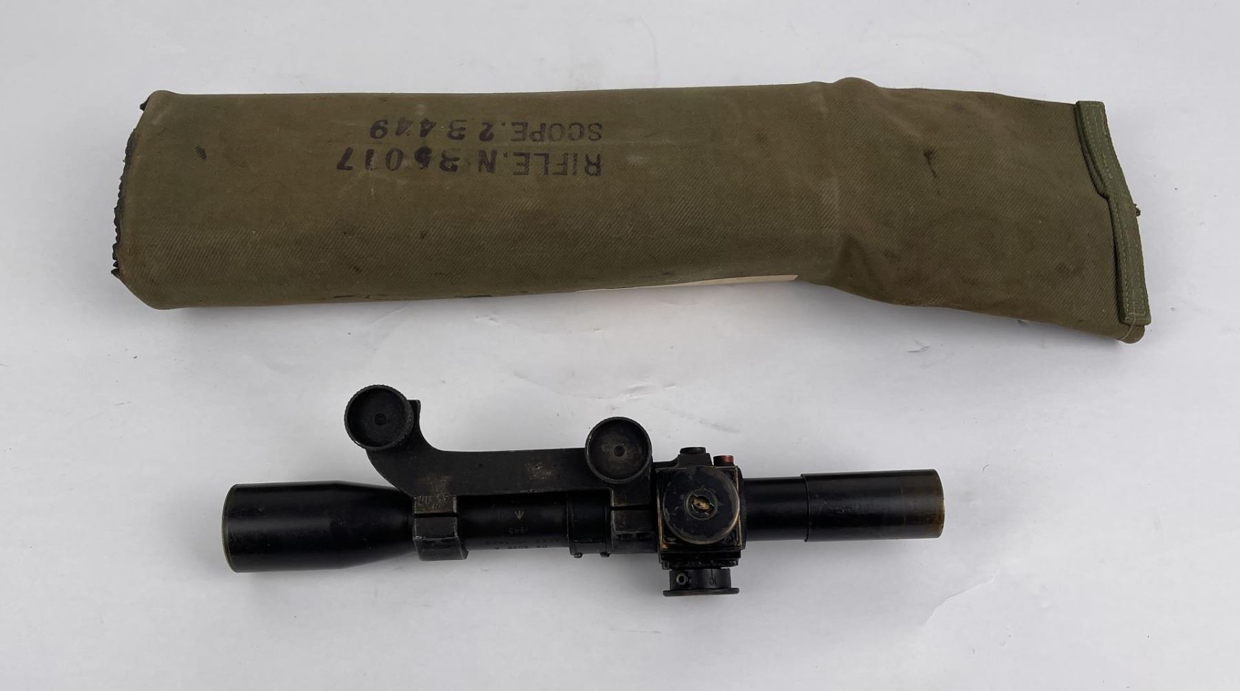 WW2 Enfield Sniper Rifle Scope 32 MK III MK3 1945