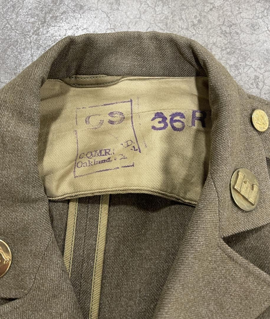 WW2 Sgt 41st Division Coat Ruptured Duck Uniform