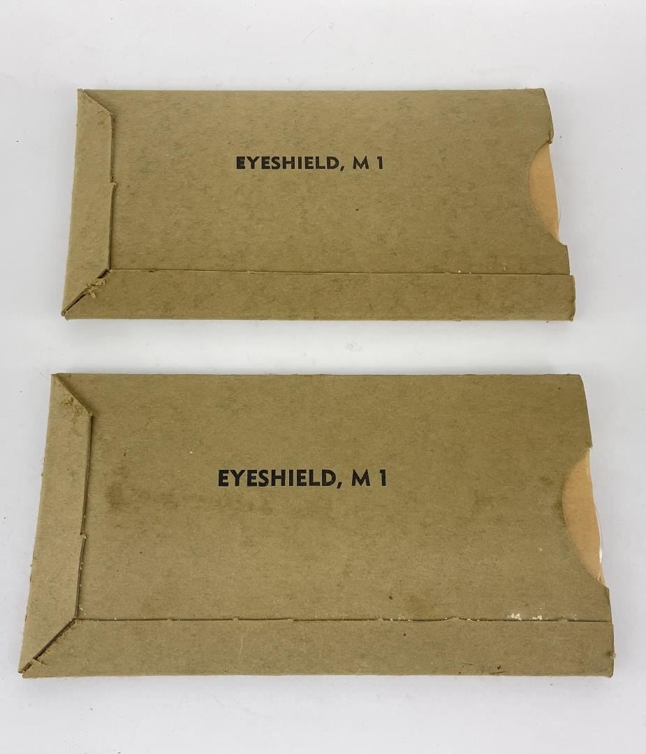 Army Chemical Gas Mask Eye Shields