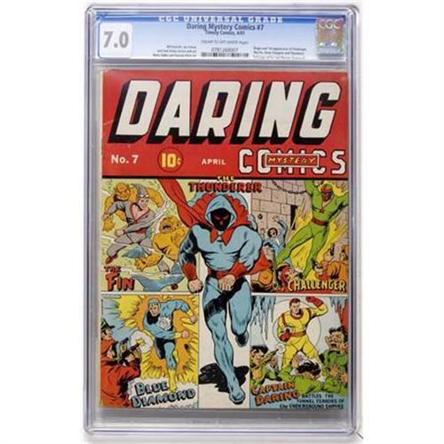 Daring Mystery Comics #7 (Timely, 1941) CGC