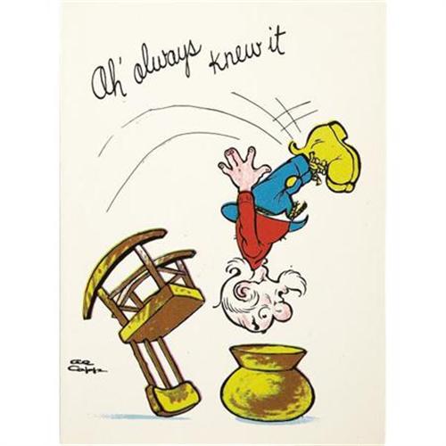 Frank Frazetta - Li'l Abner’s Pappy Yokum Art
