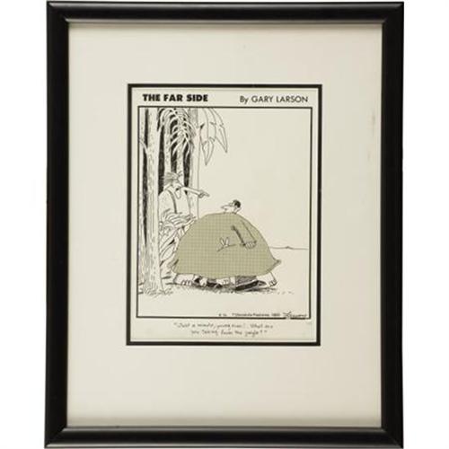Gary Larson - The Far Side Strip Original Art