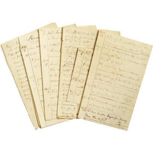Revolutionary War Era Handwritten Journal Revolutionary War Era Handwritten Journal