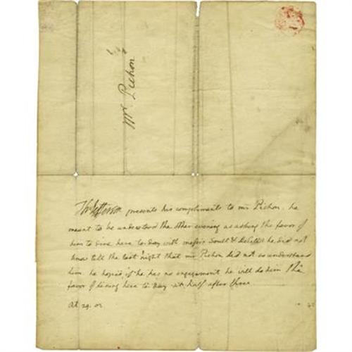 Thomas Jefferson ALS Louisiana Purchase France