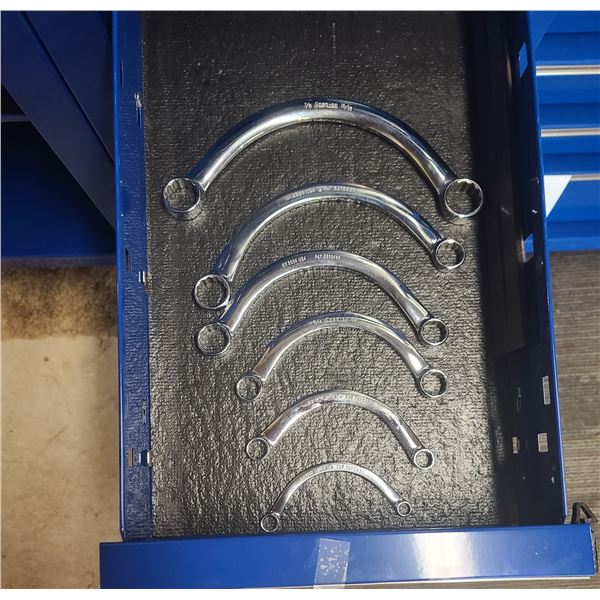 SnapOn curved wrenches - 6 piece set