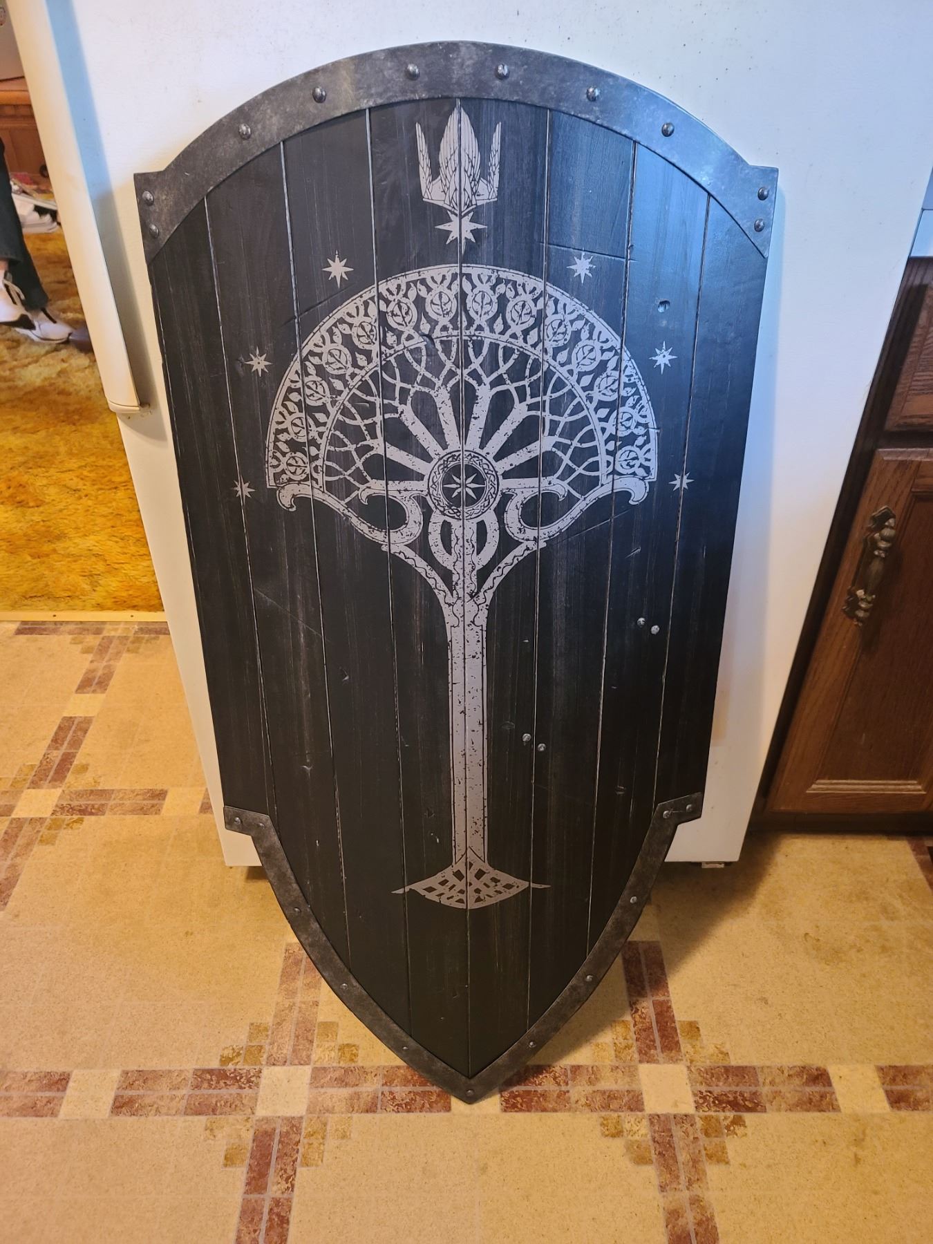 Lord of The Rings Gondorian shield - limited edition 1 of 2500 #0268, 42"