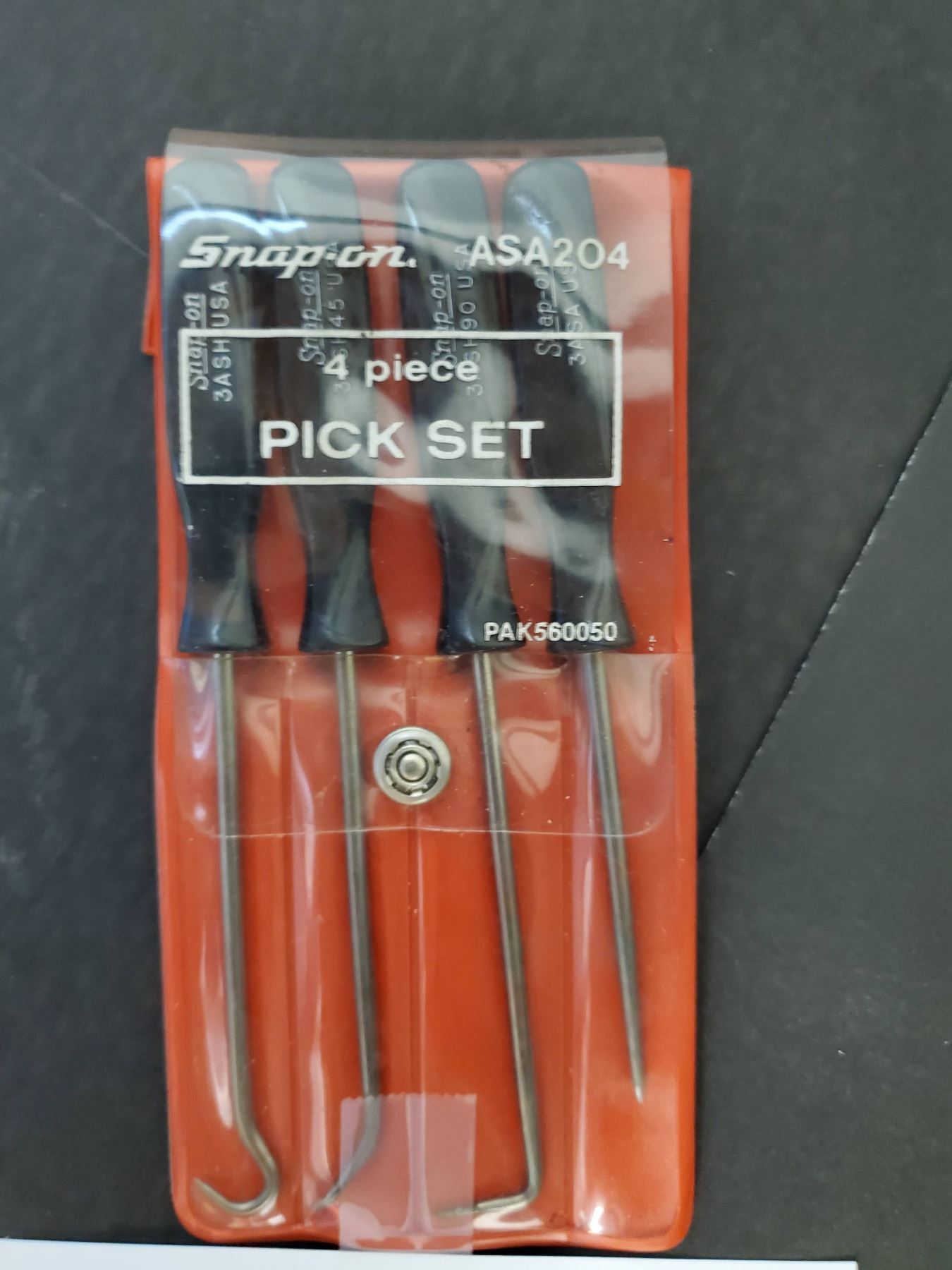 SnapOn 4 piece pick set